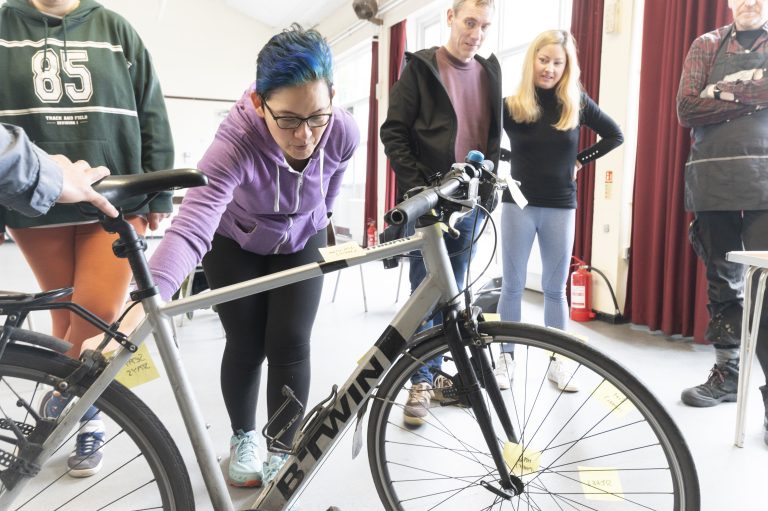 Cycle maintenance classes - Islington Bikeability and cycle skills